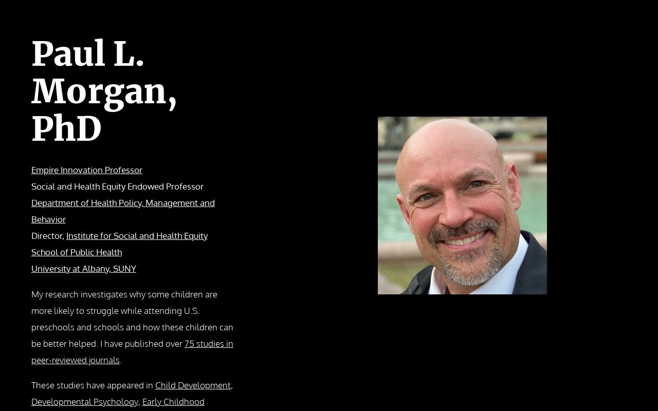 Paul L. Morgan's website